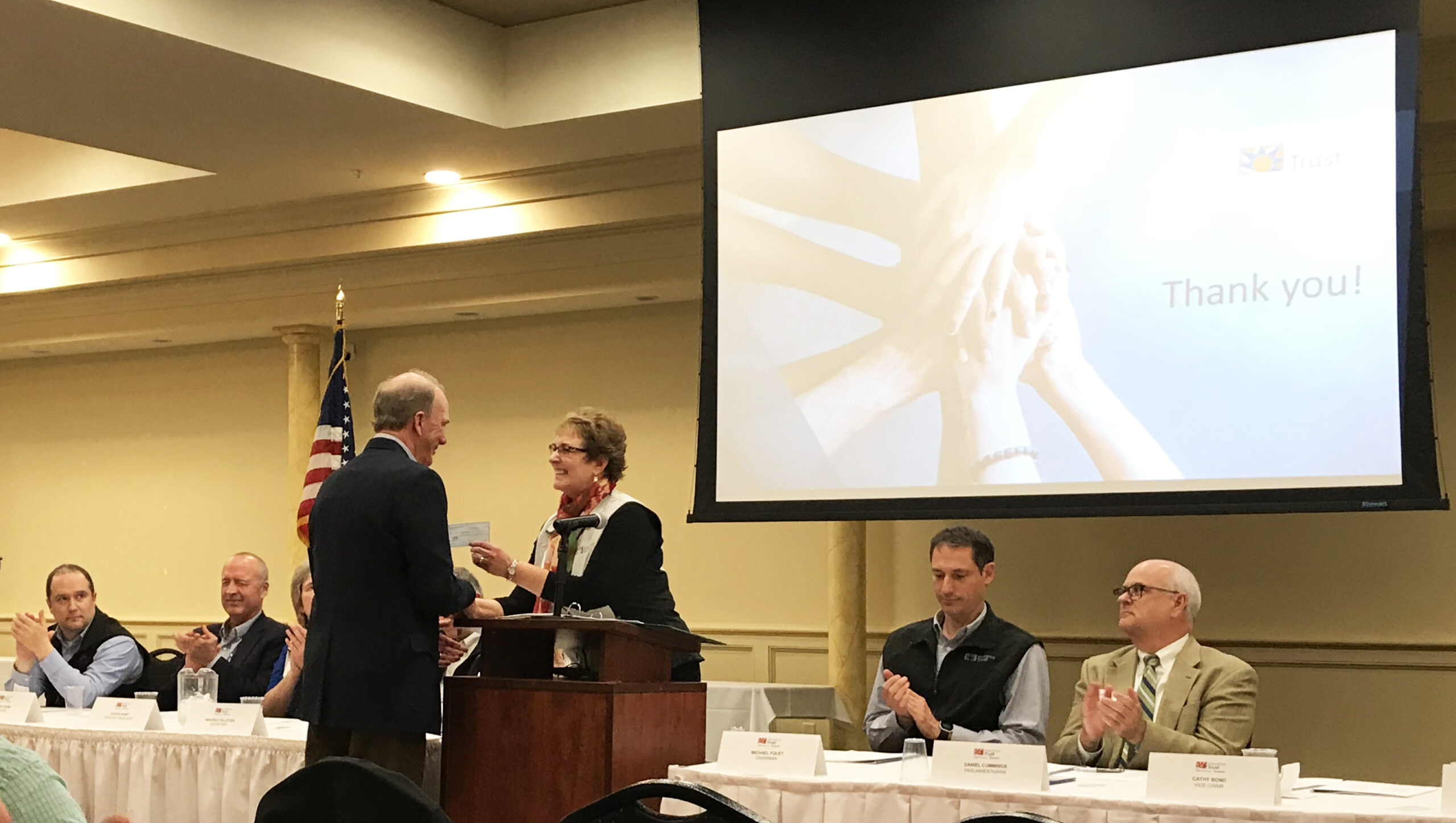 CU Insurance Solutions Social Responsibility Committee Presents Check ...